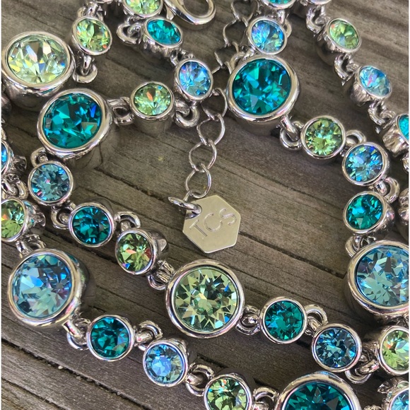 Touchstone Crystal | Jewelry | Touchstone Crystal By Swarovski Double ...